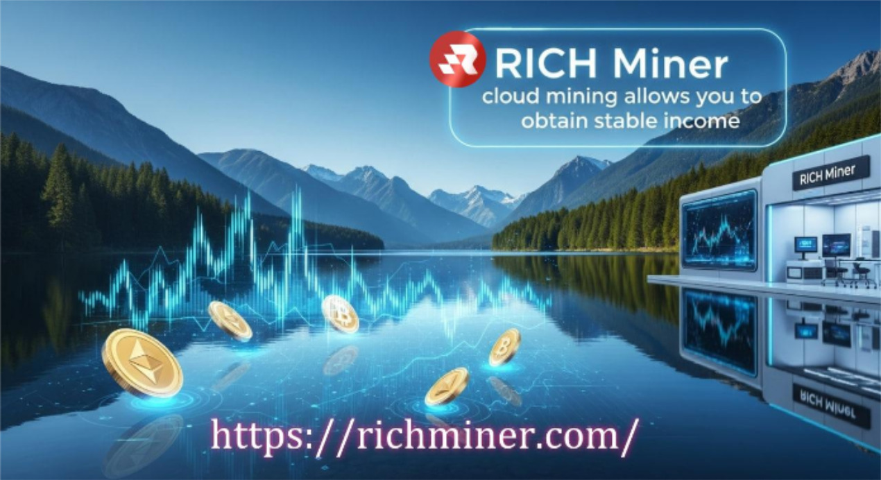 Find a safe haven from stock market fluctuations: RICH Miner cloud mining allows you to obtain ...